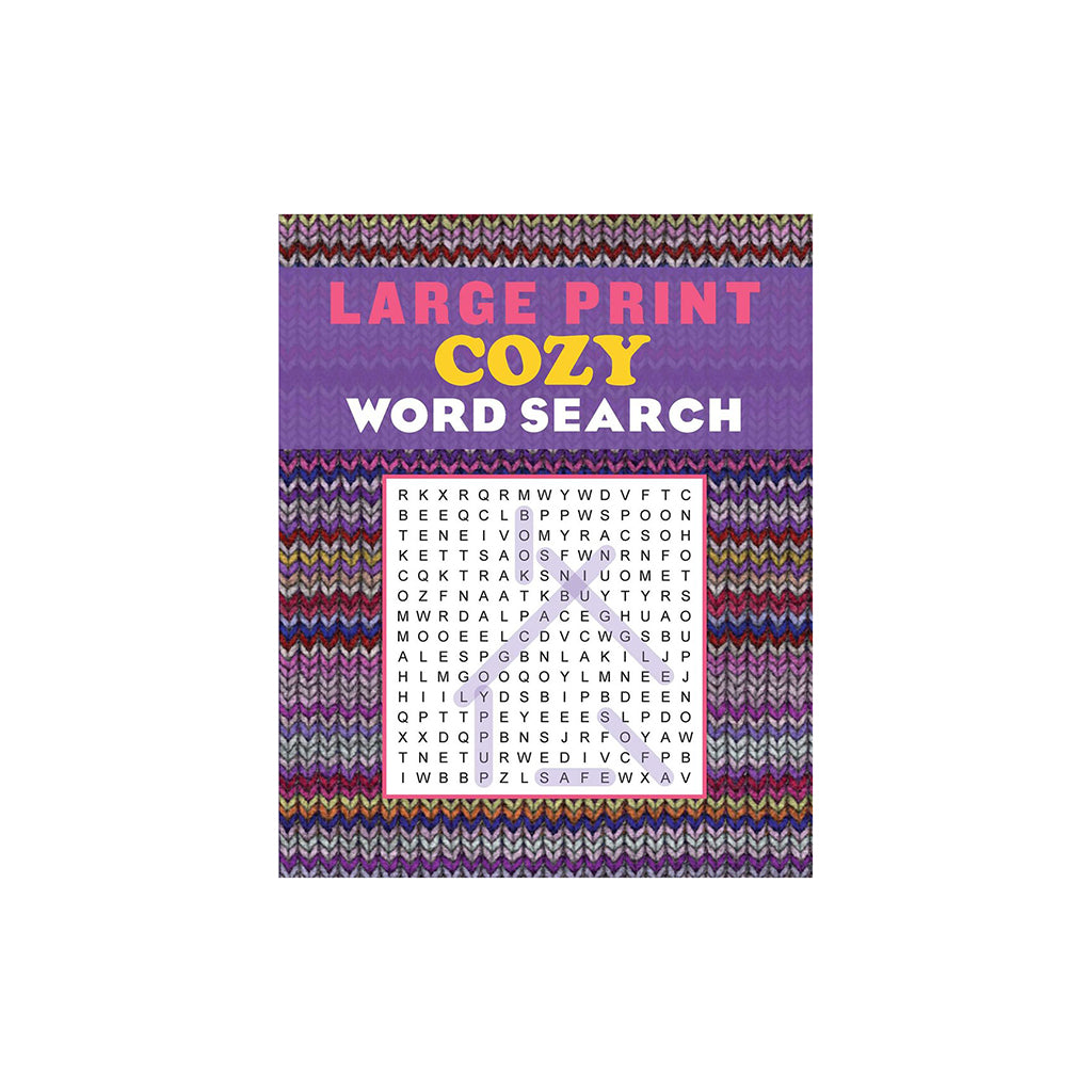 Large Print Cozy Word Search