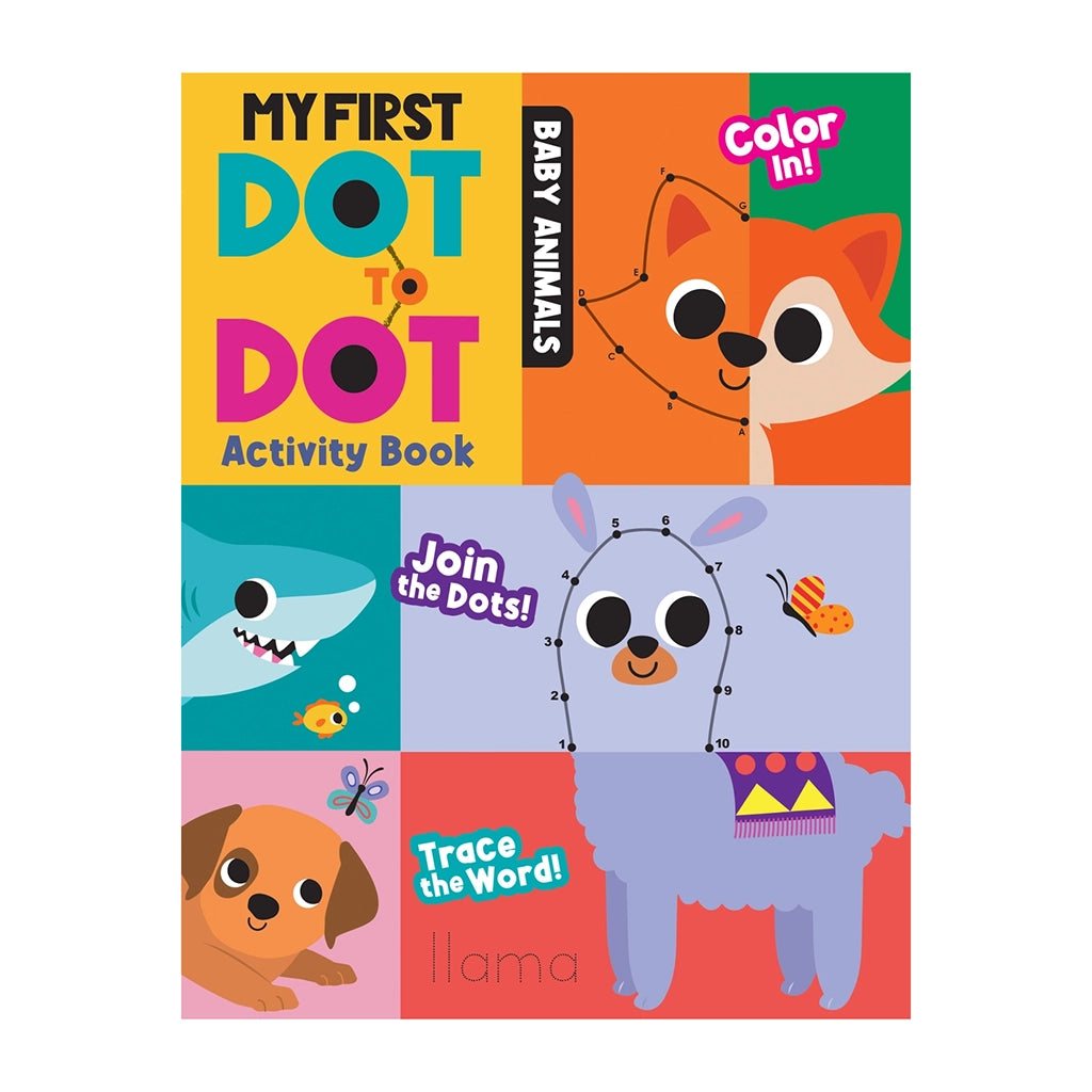 My First Dot to Dot Activity Book- Baby Animals