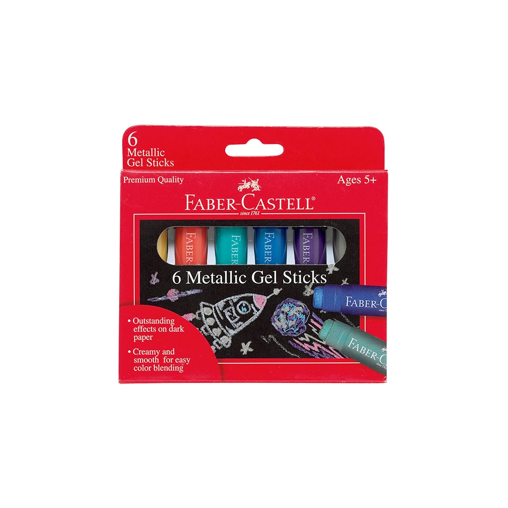 Metallic Gel Sticks Set of 6