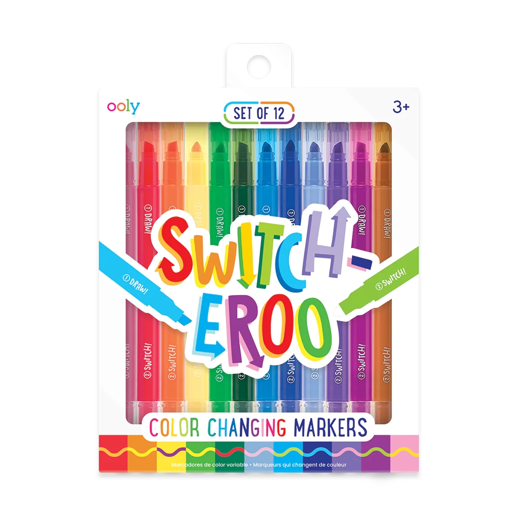 Switch-eroo Color Changing Markers- Set of 12