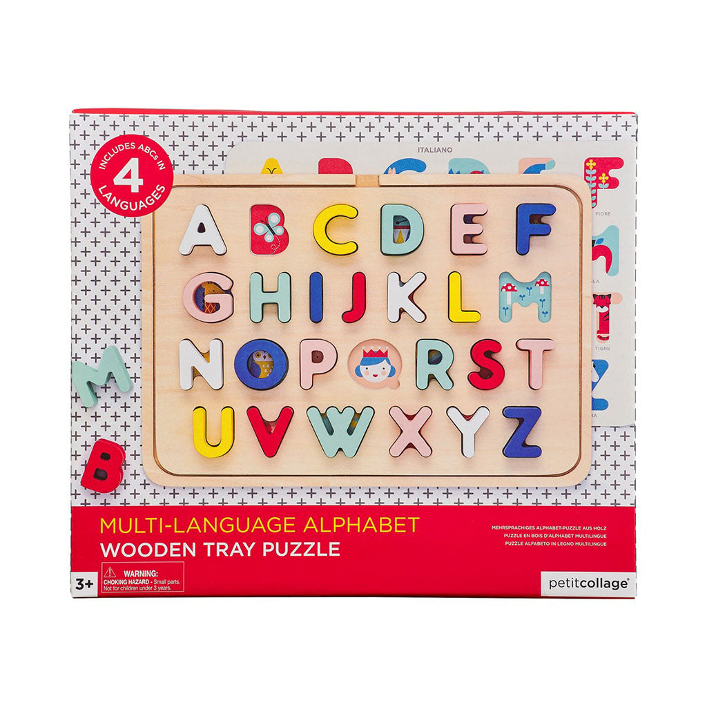 Wooden Tray ABC Puzzle