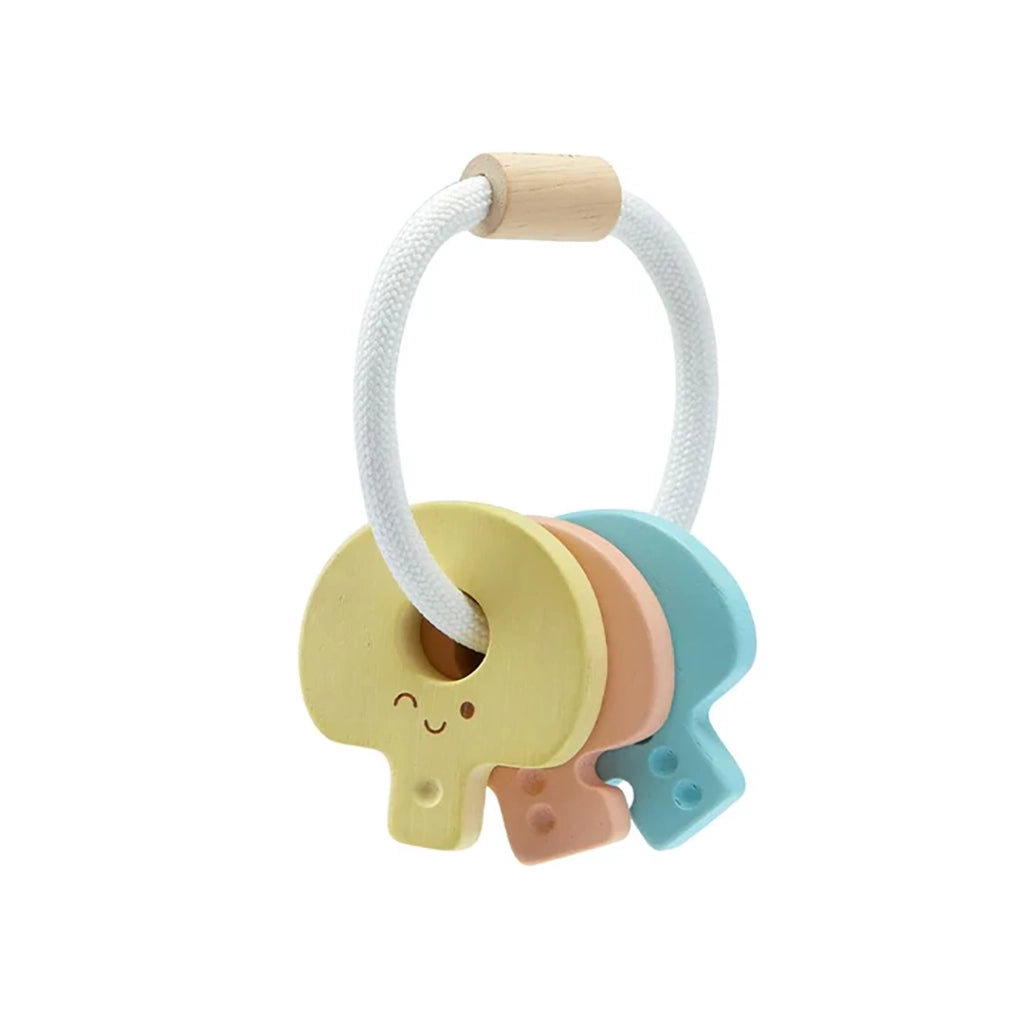 Baby Key Rattle- Pastel